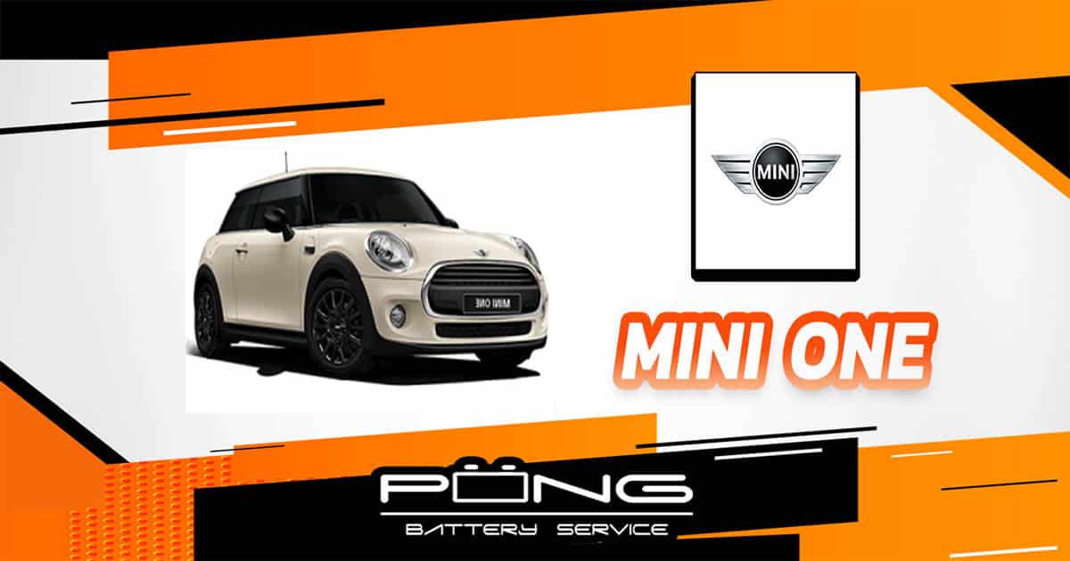 แบตเตอรี่รถยนต์ Mini One ราคา ถูก ส่งฟรี ติดตั้งฟรี รูดบัตรไม่ชาร์จ